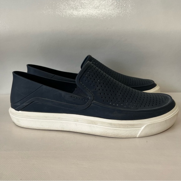 CROCS | Shoes | Crocs Citilane Roka Blue Slip On Shoes | Poshmark